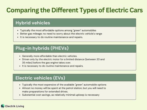 Hybrid vs Plug-in vs Electric: Pros and Cons - Electrik Living